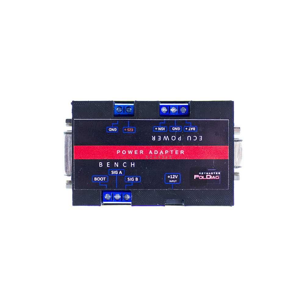 POLDIAG Mercedes key programmer, lock, reset and binding blocks.